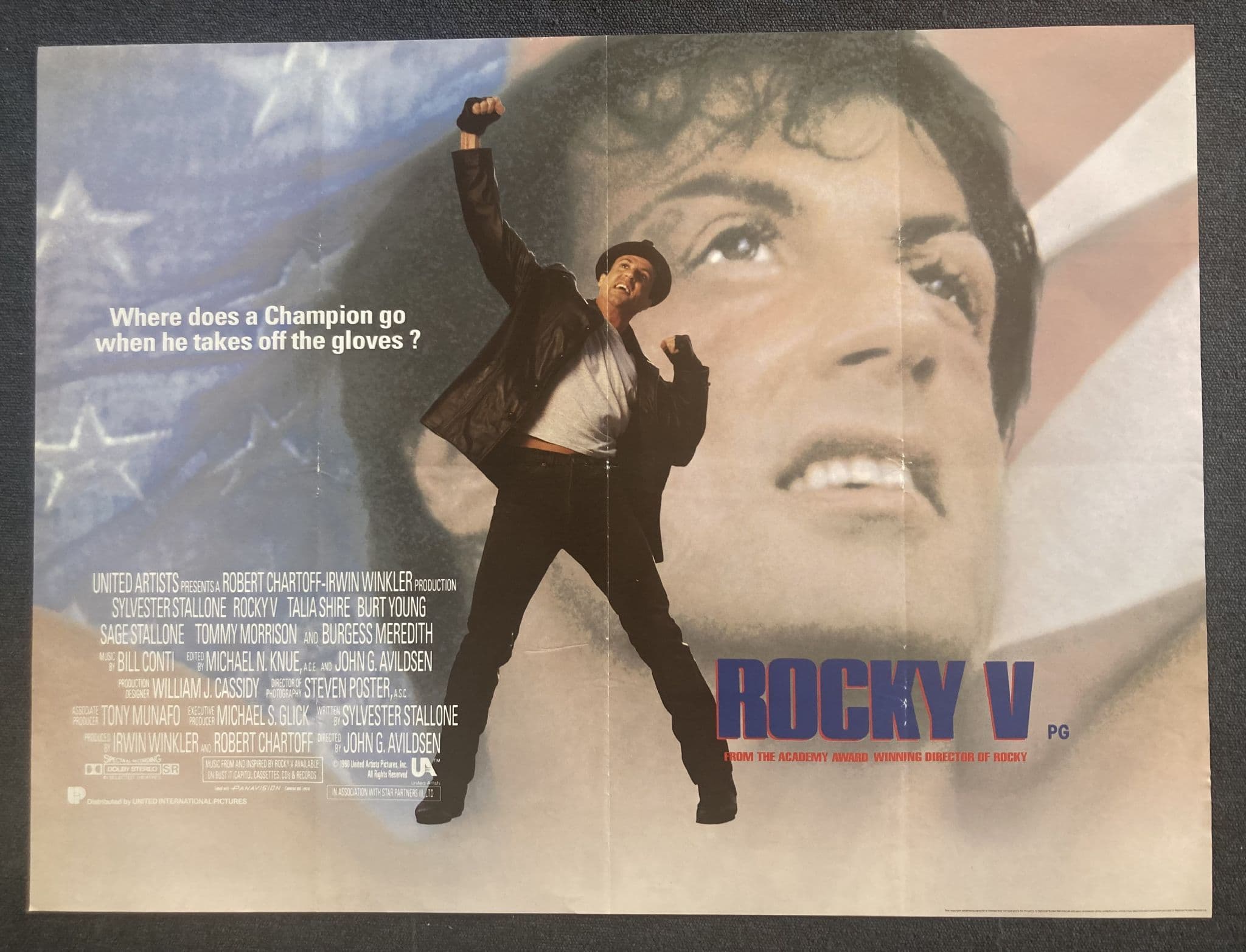 Rocky Movie Poster SYLVESTER STALLONE