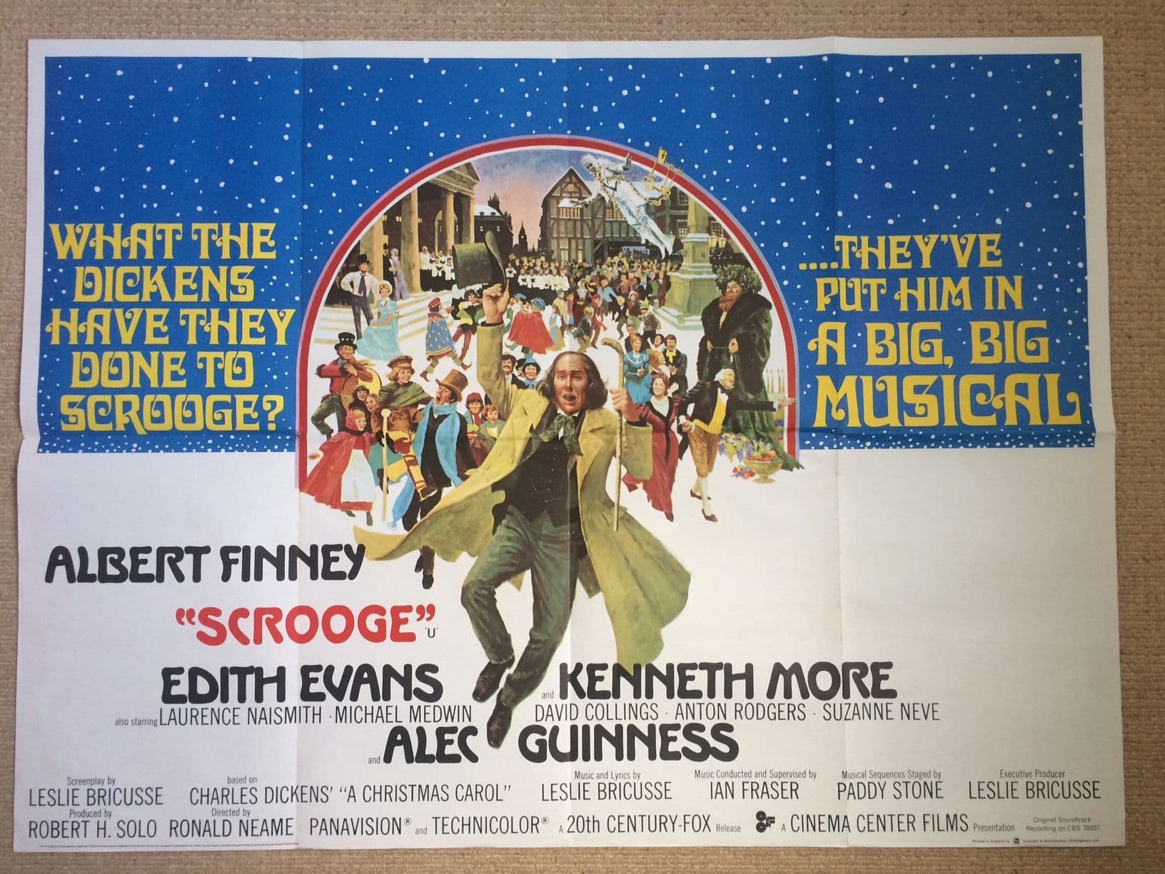 Movie Posters - Scrooge | UK Quad Poster