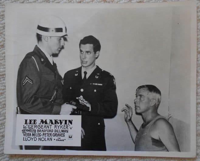 Sergeant Ryker Original Movie Still Lee Marvin 68