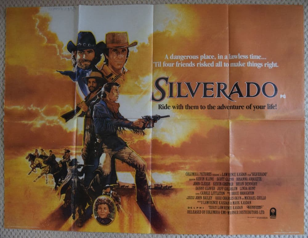 Silverado - British Quad Poster Kevin Costner