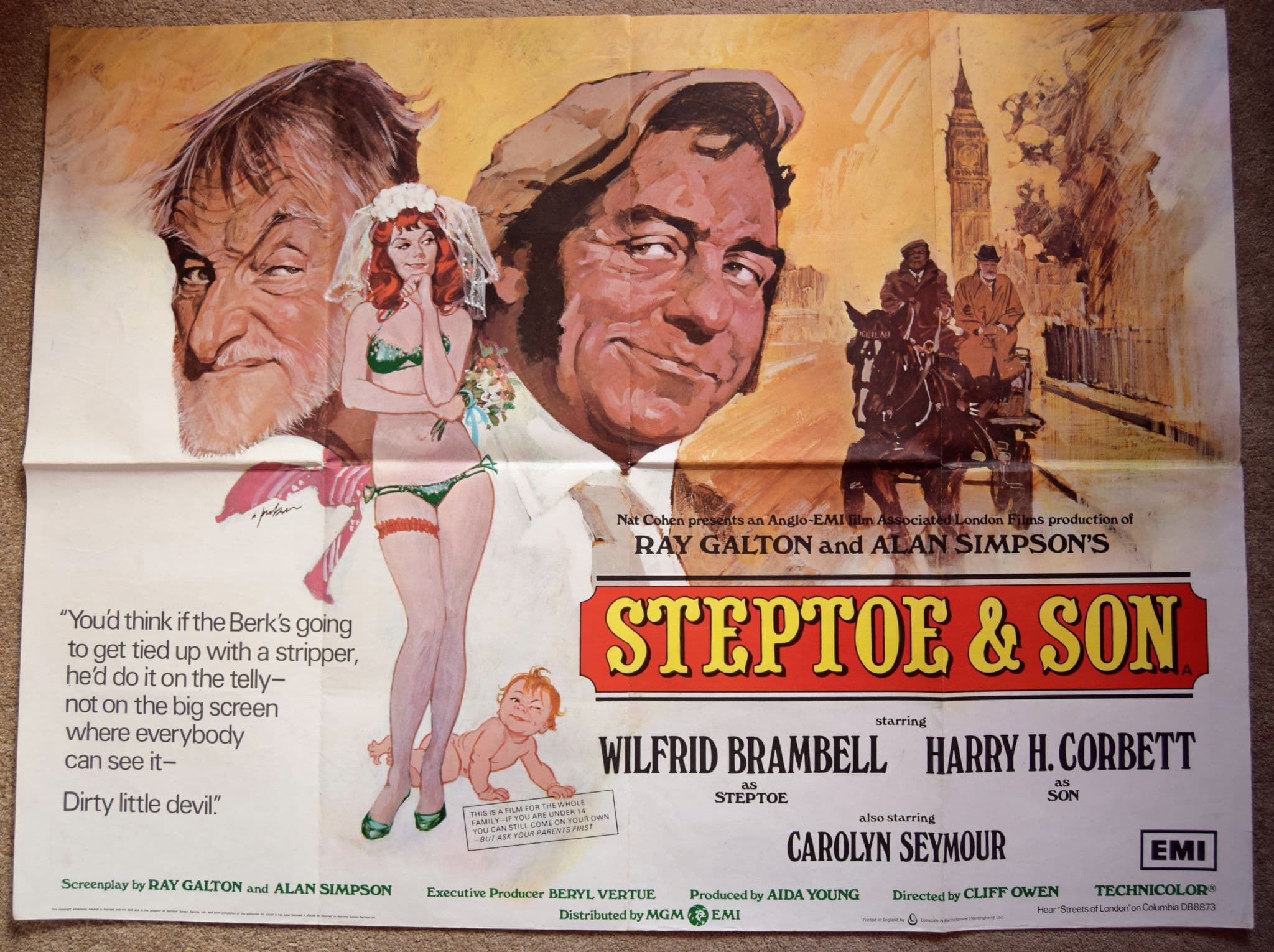 Steptoe and Son Film Poster - UK Quad