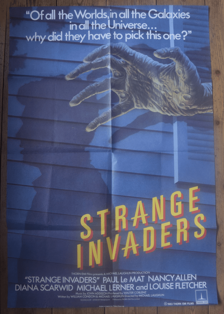 Strange Invaders 1983 - British One Sheet Movie Poster