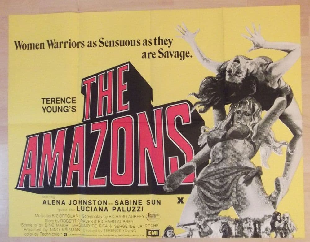 The Amazons 1973 - UK Quad Poster