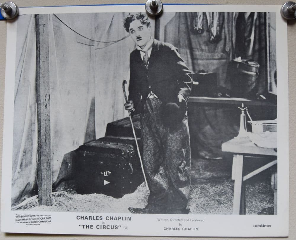 The Circus 1950s FOH Film Still Charlie Chaplin