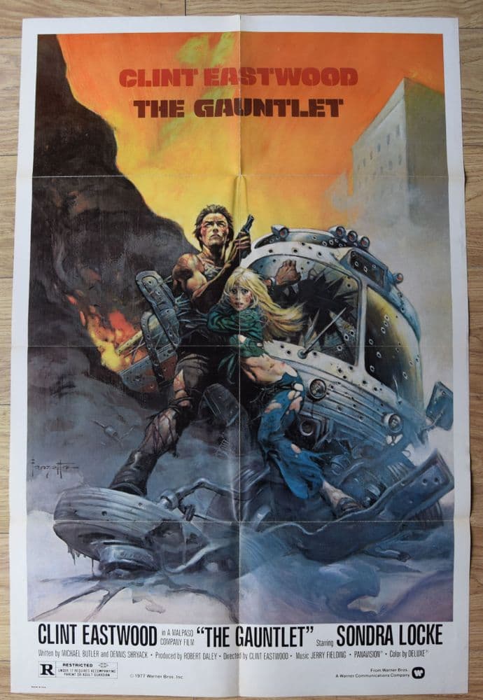 The Gauntlet Movie Poster - Clint Eastwood | timelessmoviemagic