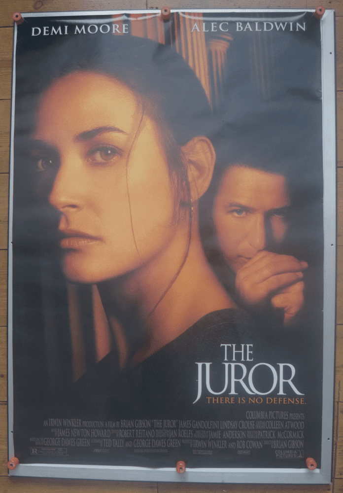 The Juror Movie Poster Demi Moore US One Sheet