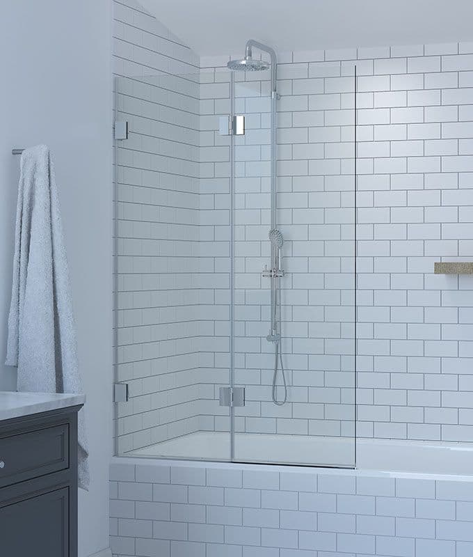 The Shower Lab View 14 2H Bath Shower Screen