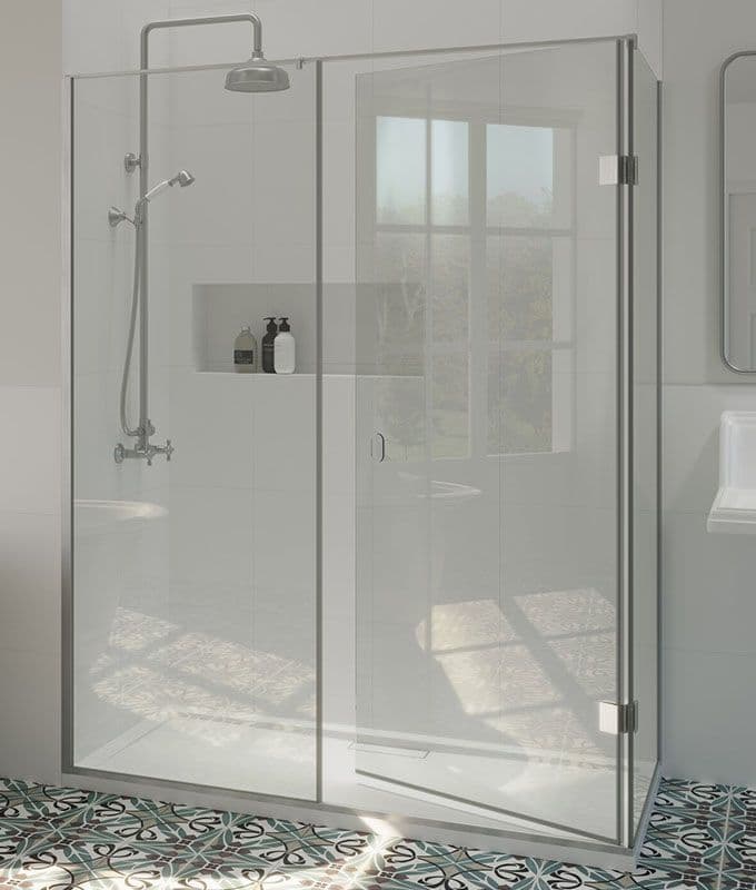 The Shower Lab View 45 Corner Shower Enclosure