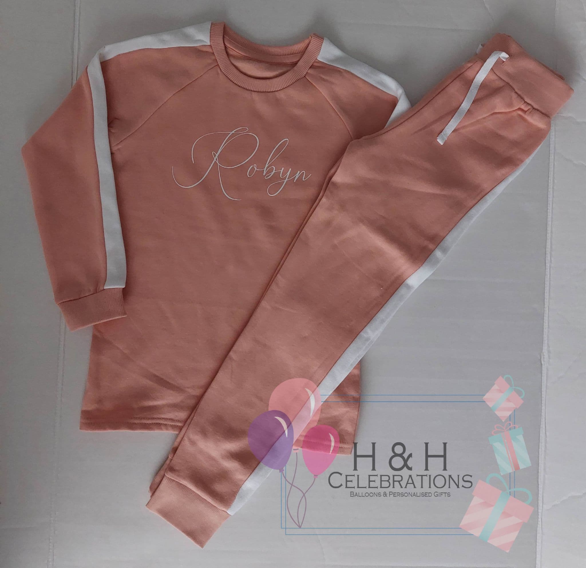 Personalised Children s Side Panel Tracksuit