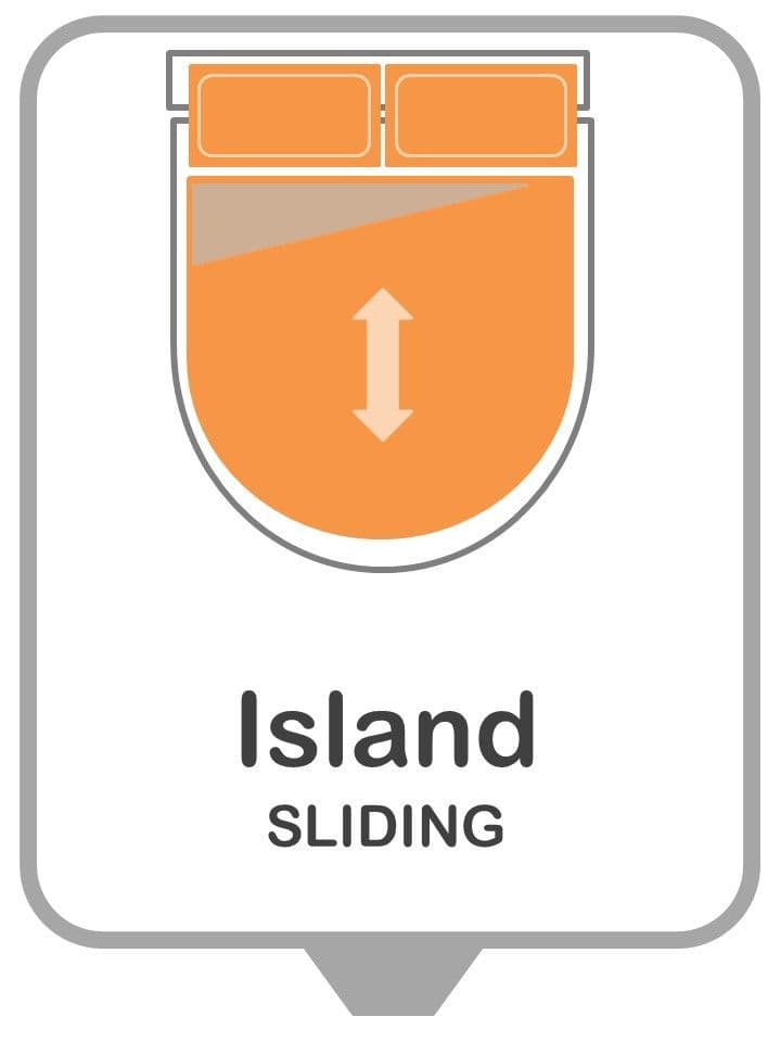 Sliding Island Bed Fitted Sheet