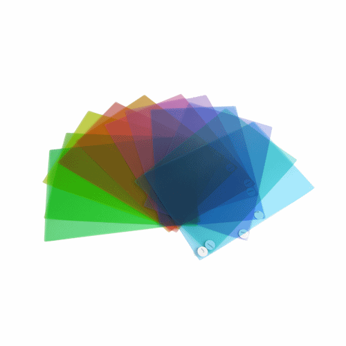 A4 Coloured overlays - Mixed pack of 5