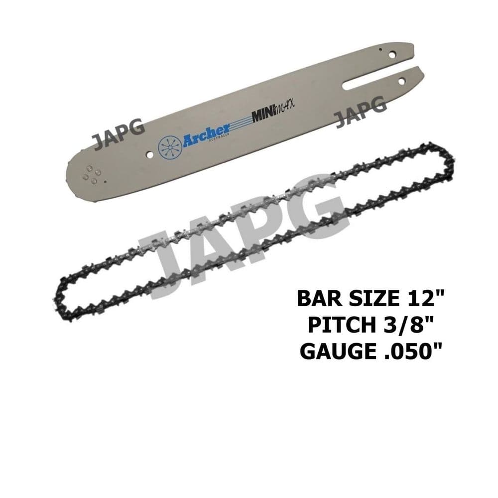 12" Bar & Chain Set Stihl 021 023 025 MS201 MS210 MS211 MS230 MS250 ...