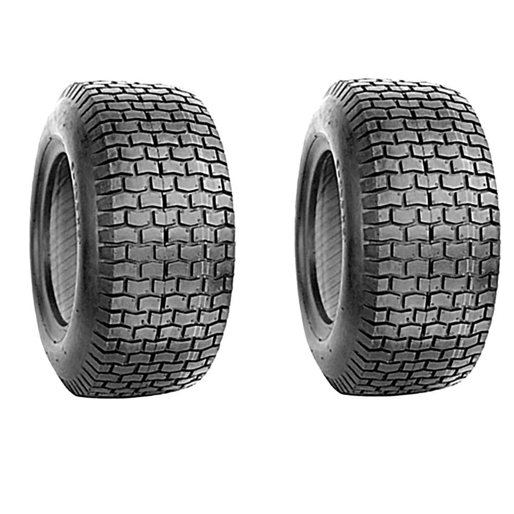 Pair of Tyres 20 x 10 00-8 Tubeless Turf Size 20" For 8" Wheel Rims 20 ...
