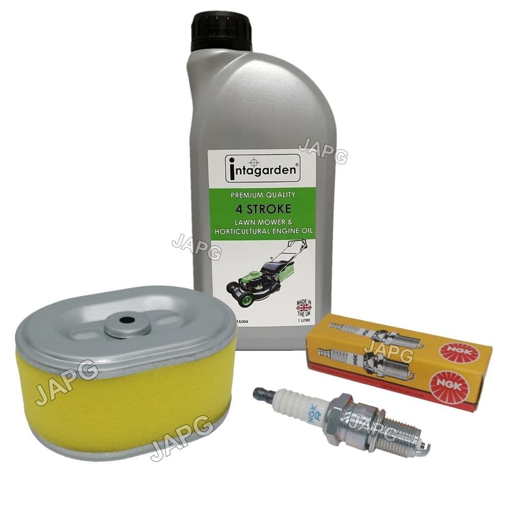 Service Kit for Honda GX110 GX120 & Early GX140 Engine Air Filter NGK ...