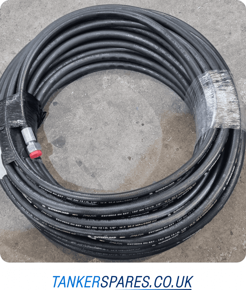 1/2" x 50 metres Rubber Jetting Hose