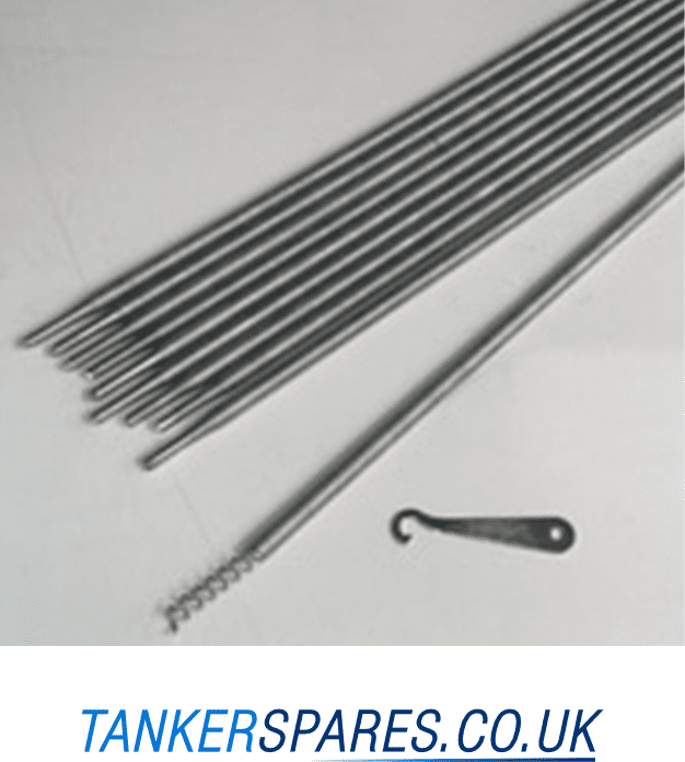 19mm Coiled Spring Steel Rod Set