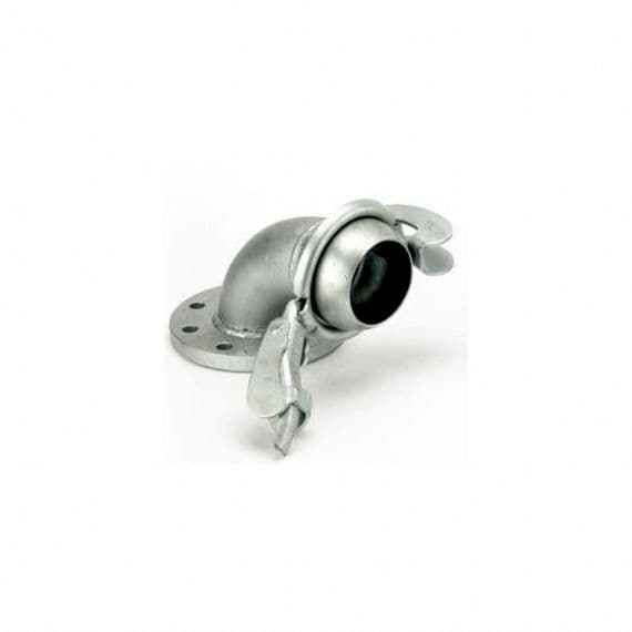 4& x22; PN16 Flange X4& x22;& x28;108& x29; Male Bauer 90 Bend S19