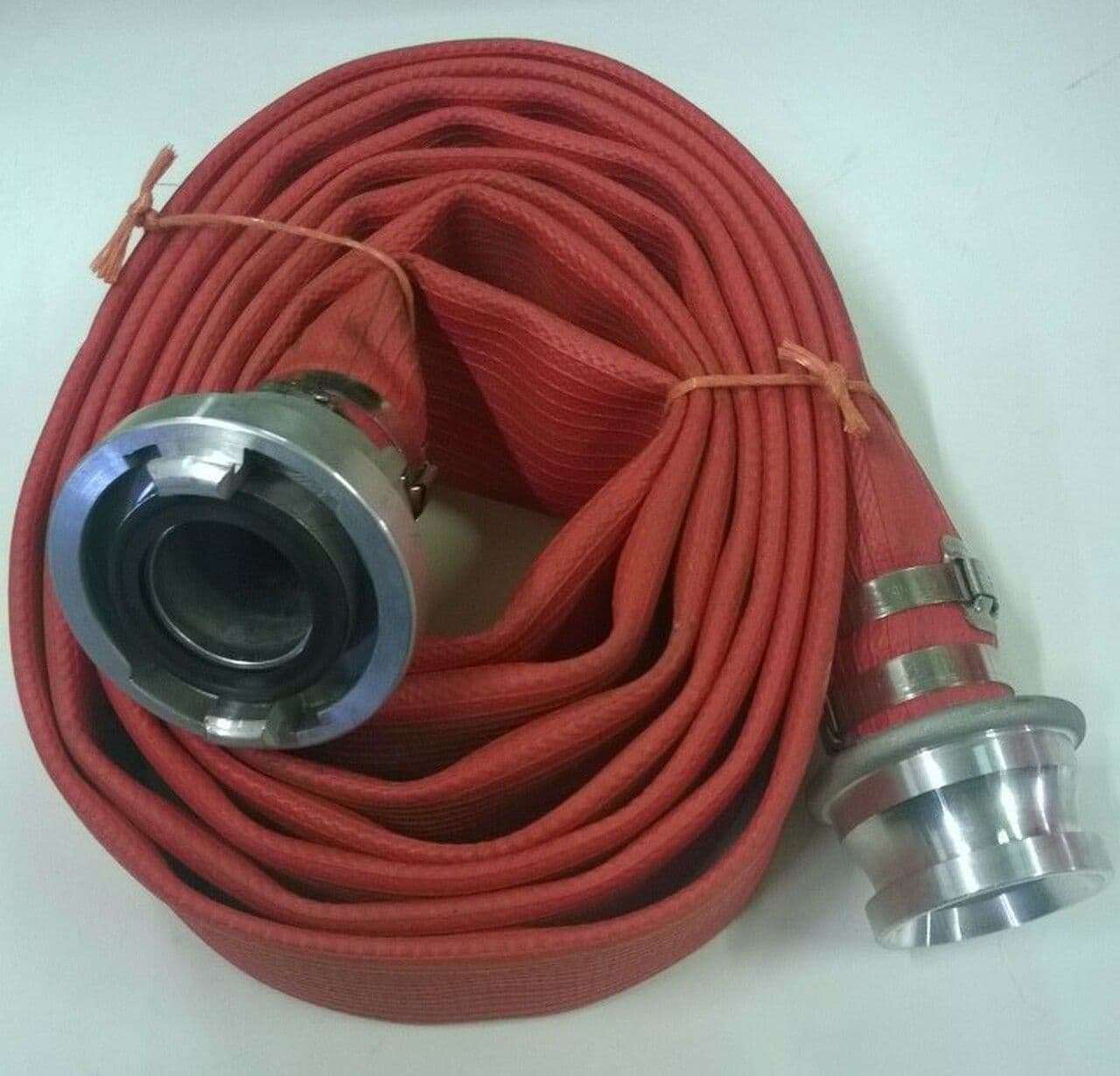 5m x 50mm 2" Hydrant Layflat Hose Male Instantaneous to 66mm Storz EU ...
