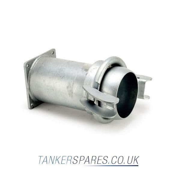 6" 159 Male Genuine Bauer MZ Flanged Adaptor with Clamp