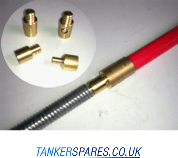 Adaptor to attach 13mm Coiled Spring Rod to Universal Rods