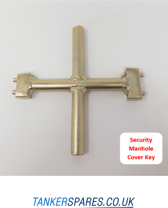 Bi-Peg Security Manhole Key