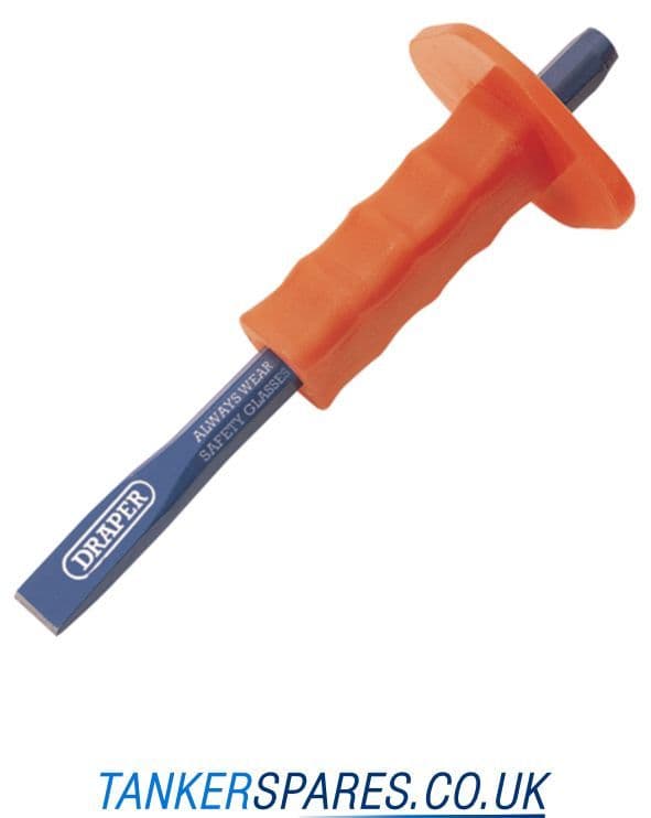 Draper 25mm x 250mm Cold Chisel with Hand Guard