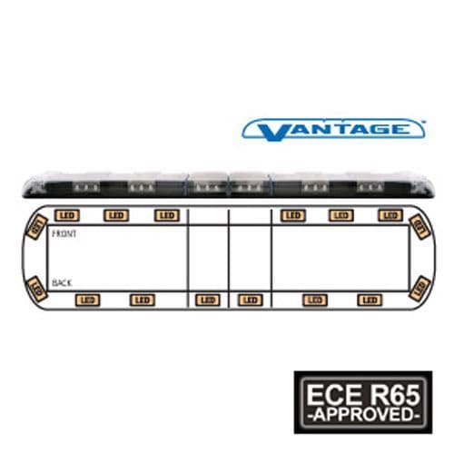 ECCO 12 Series LED Lightbar - Amber 60& x22;/1 52m