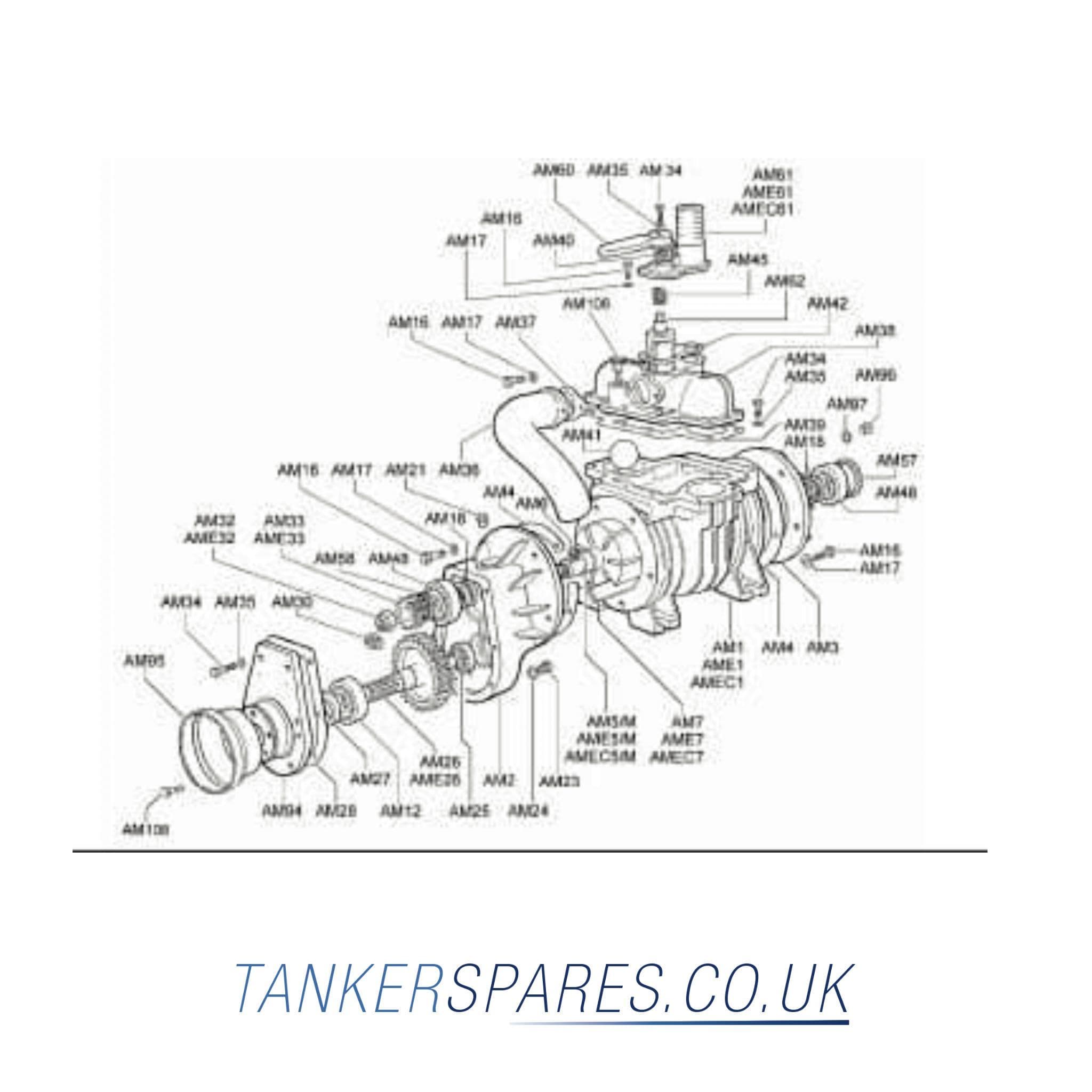 MEC 8000 Standard Vanes PRICE EACH