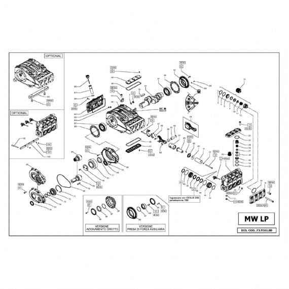 MW 45 Exploded Diagram