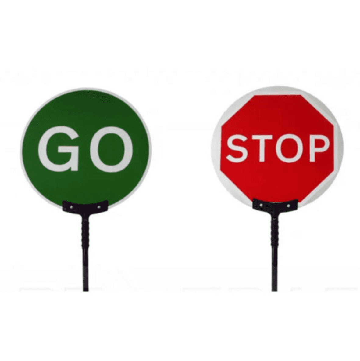 Stop/Go Lollipop Sign - 600mm complete with bag