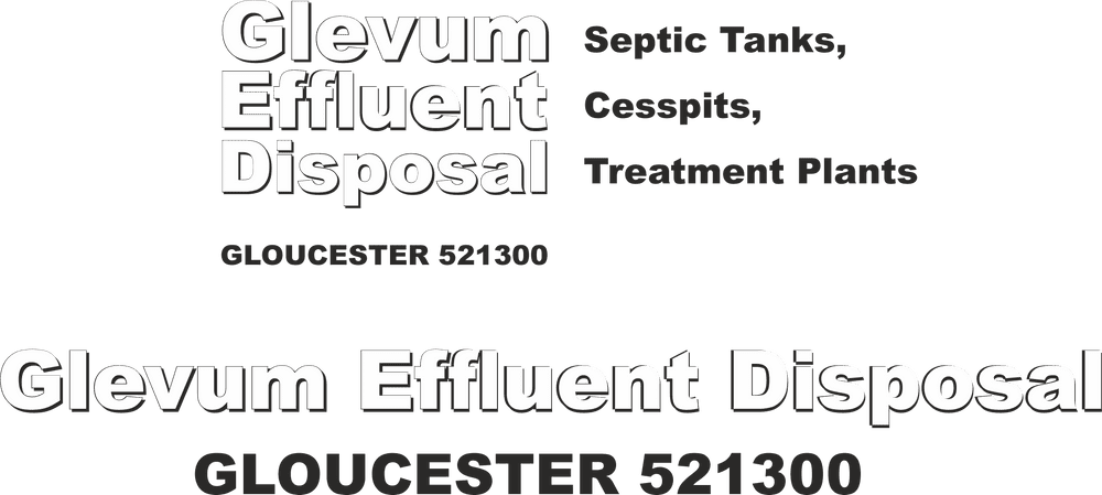 Vehicle Graphics - Glevum Effluent Disposal