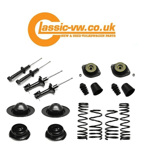 Complete Suspension Kit with Eibach Springs Mk1 Golf Cabriolet