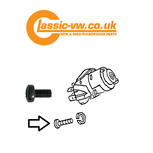 Ignition Switch Retaining Screw Mk1 Golf Jetta Scirocco Caddy N0441155