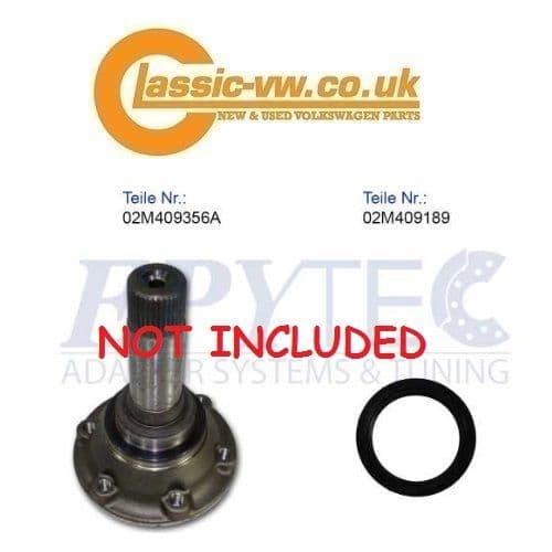 Mk1 Golf Epytec 698 6 Speed 02M 4wd to 2wd Conversion Plate