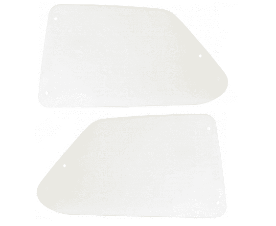 Mk2 Golf 3 Door Rear 1/4 Happich Style Pop Out Windows Clear Glass