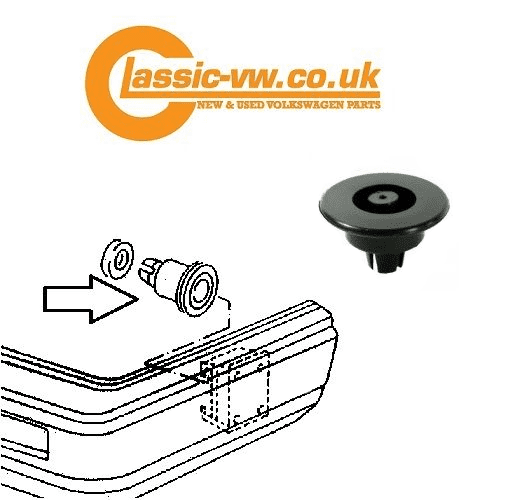 Mk2 Golf Bumper Slide 191807193 Jetta Corrado