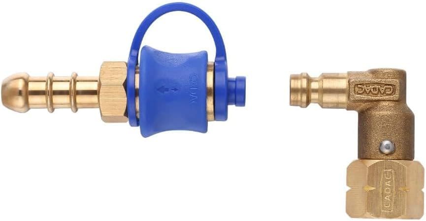 Cadac 8mm Quick Release Gas Connector - 90 Degree