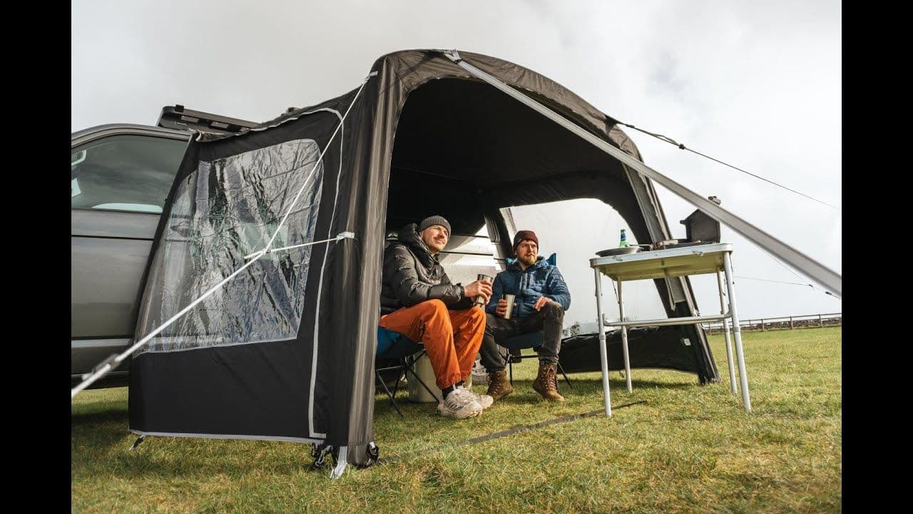 Debus AIR Sun Canopy Inflatable Awning Midnight Black