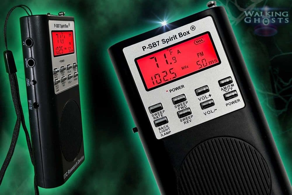 P-SB7 Rev7 Spirit Box ITC Research PSB7 Radio Paranormal Ghost Hunt NEW Model