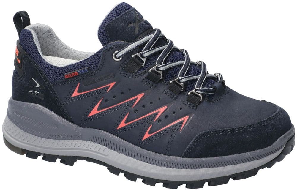 Allrounder by Mephisto Seja-Tex Women s Walking Shoes - Navy/Eclipse