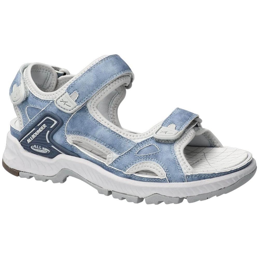Allrounder by Mephisto Westside Women s Walking Sandals - Denim Blue