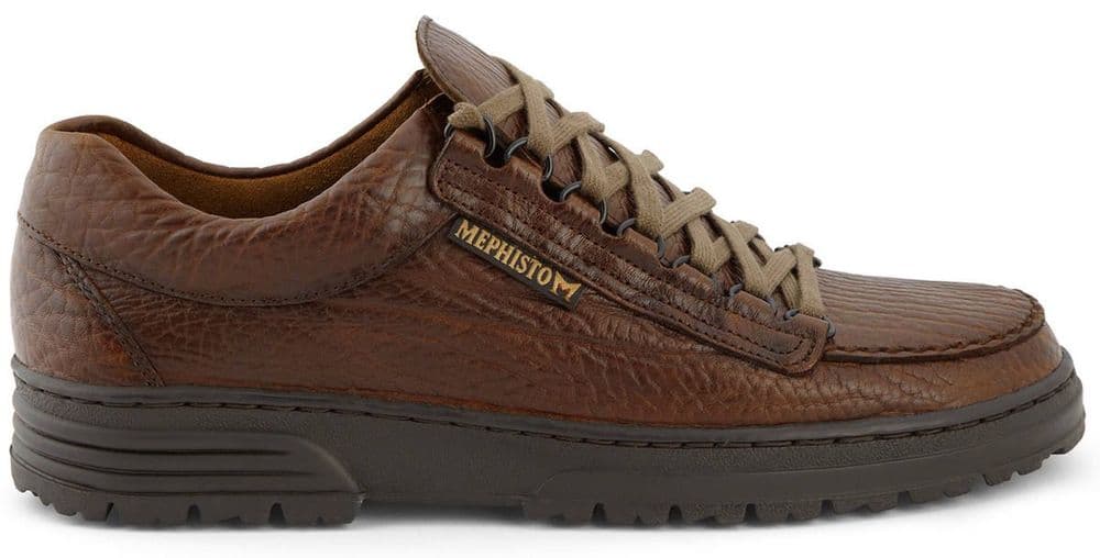 Mephisto Cruiser Men s Leather Shoes - Desert Brown