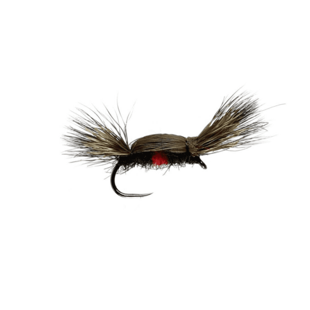 Double Humpy Bibio Trout Dry Fly