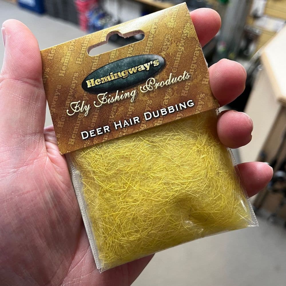 Hemingways Deer Hair Dubbing Yellow