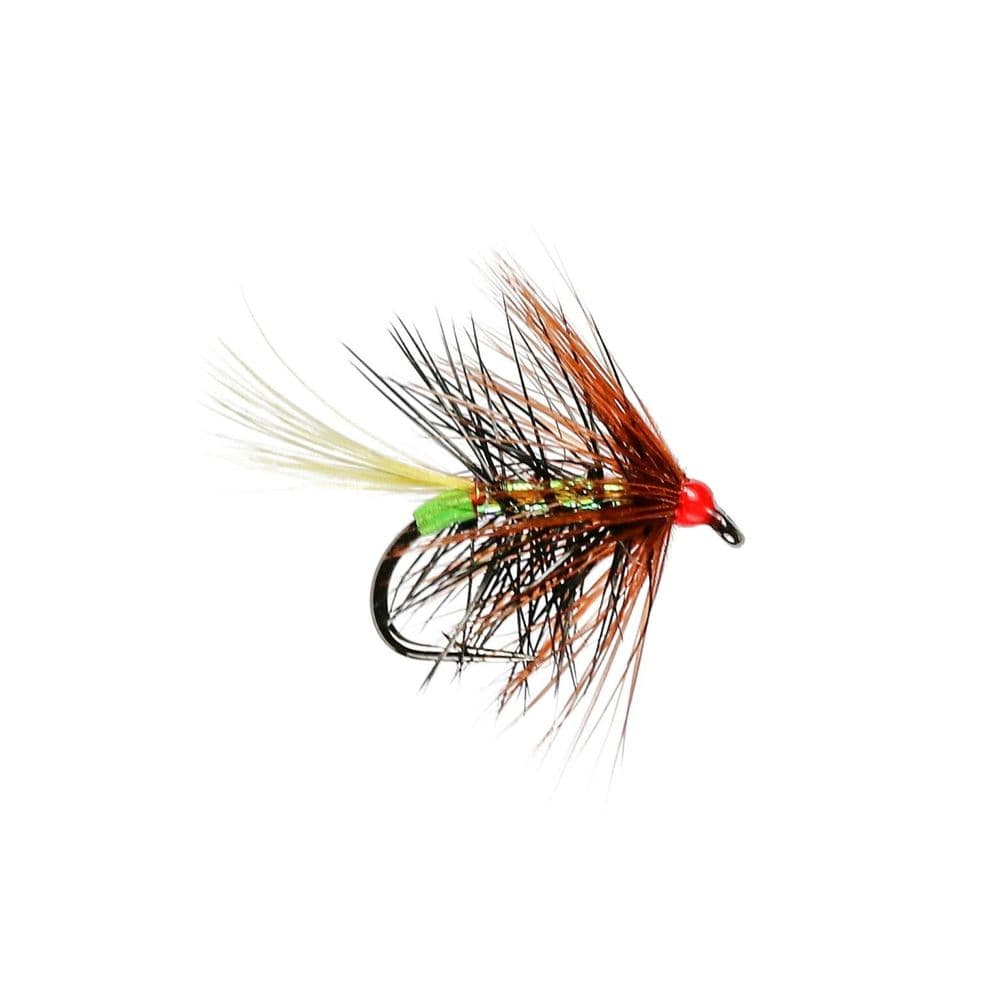 Pearly Kate Hackled Wet Trout Fly
