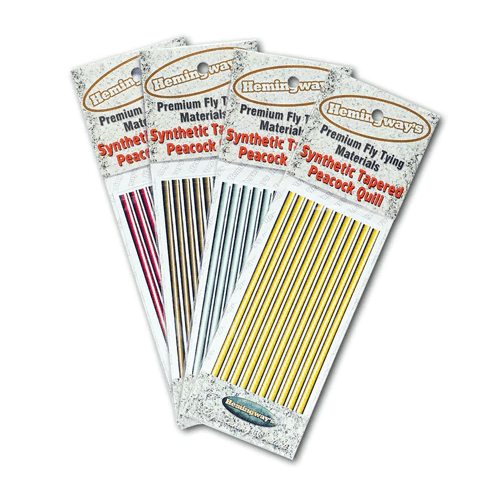 Synthetic Tapered Peacock Quill FX