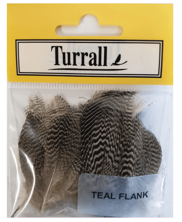 Turrall Teal Flank Feathers
