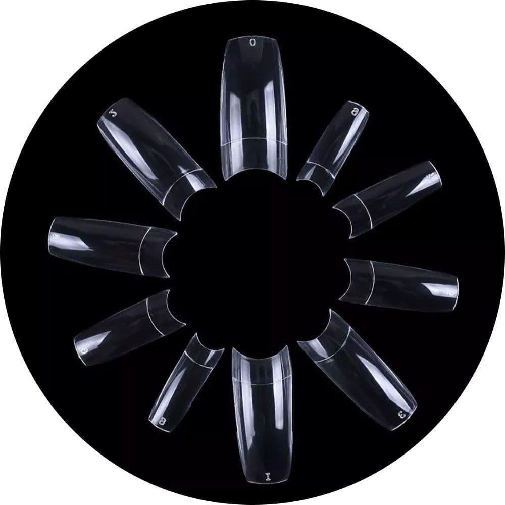 Clear Half Well Tips