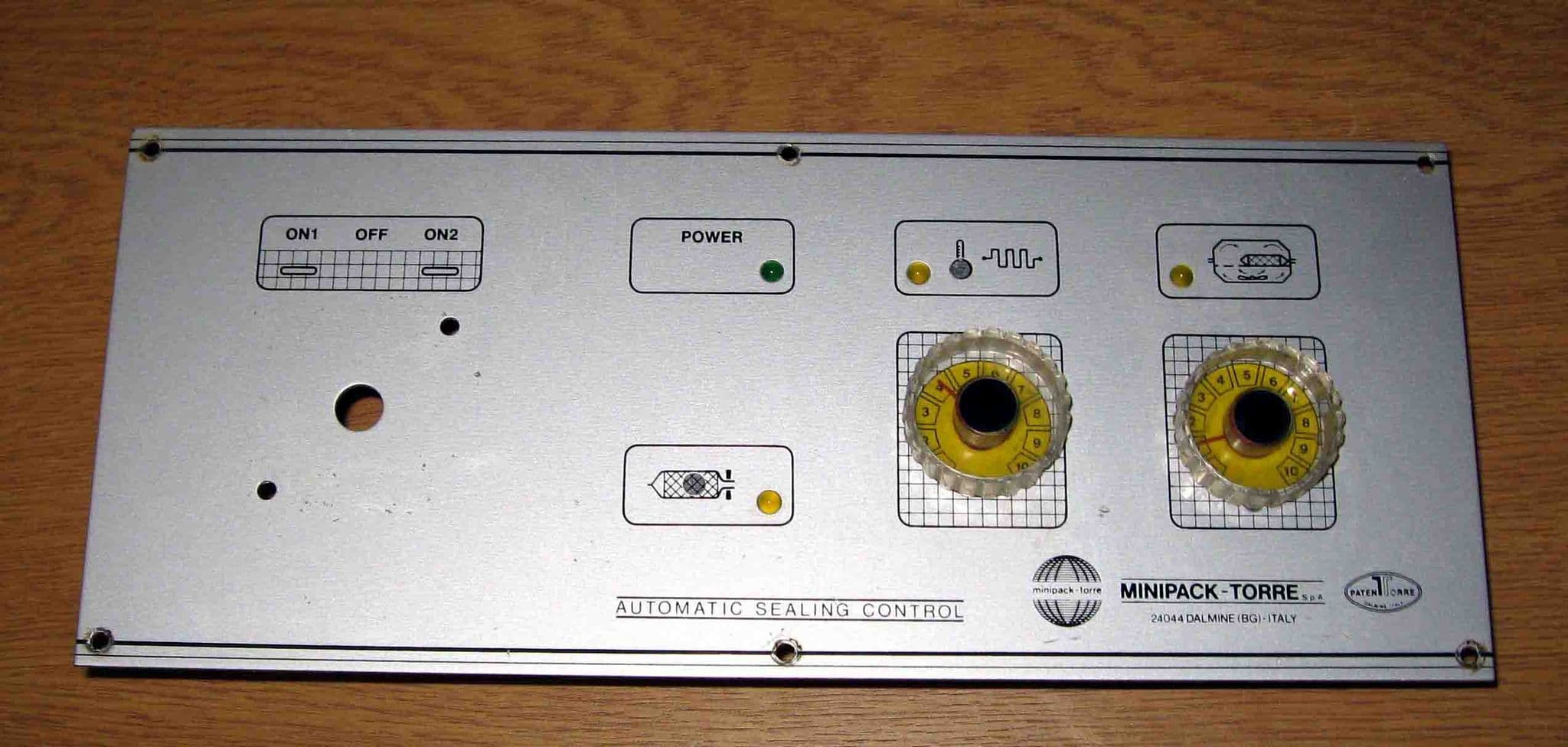 FM75sc & FM76sc Control Panel NEW S0190031
