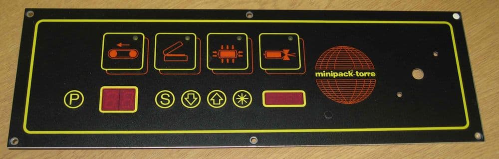 Minipack Modular 50/70 Digit Complete Control Panel S0190012